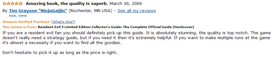 Resident Evil 5 - The Complete Official Guide - Piggyback.com